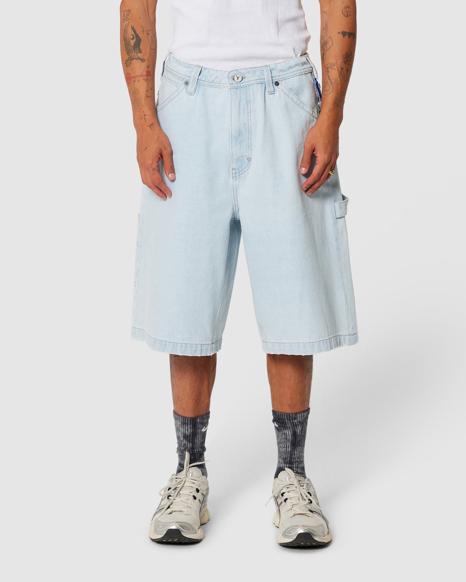 A6 Big Work Denim Shorts Hanks – General Pants Co.