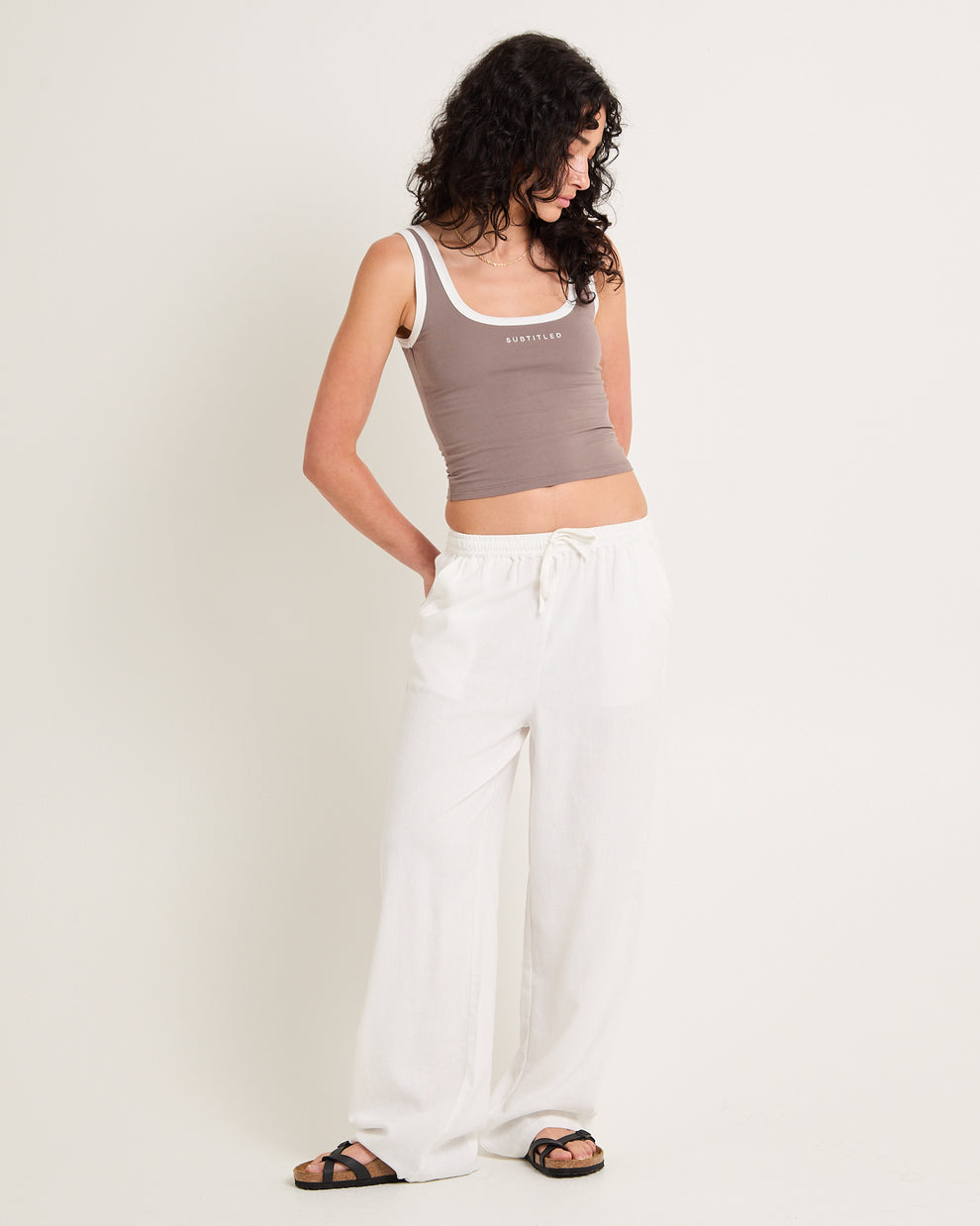 Kai Linen Draw Pant – General Pants Co.