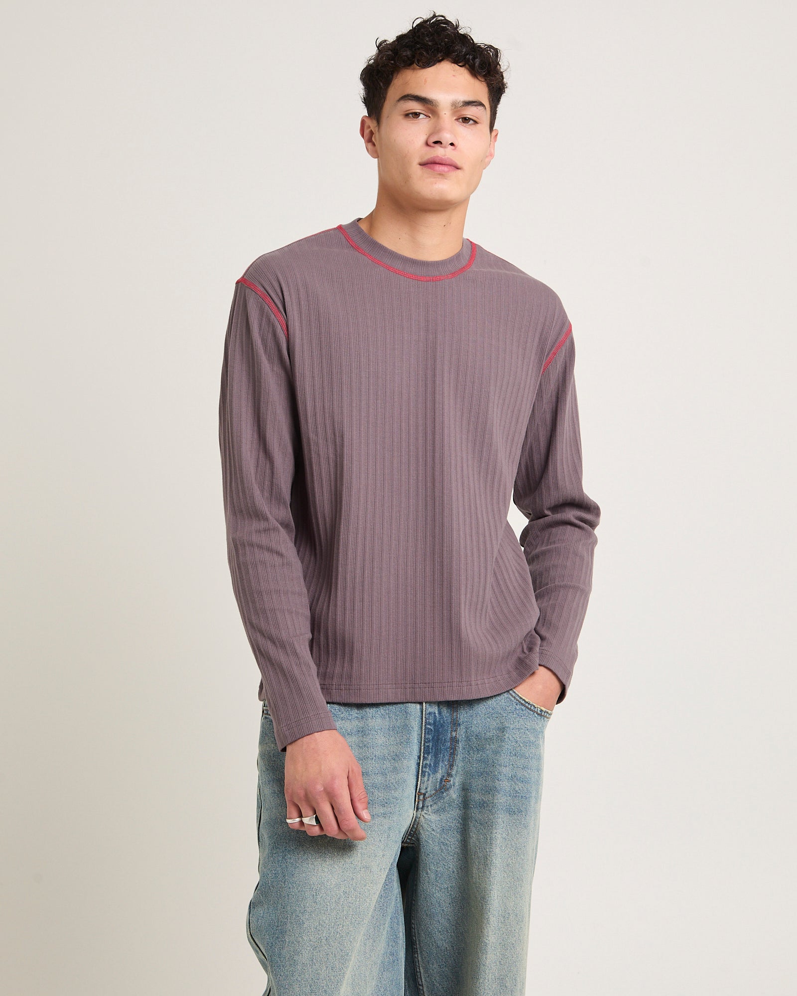 CCTV Rib Long Sleeve Shirt – General Pants Co.