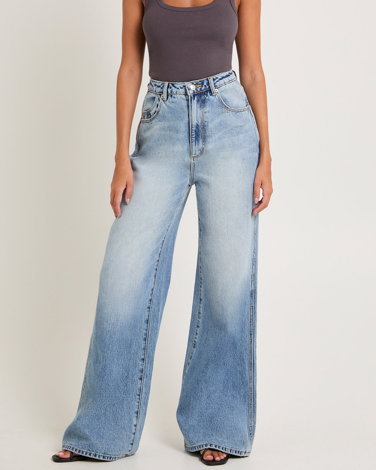 Studio Flare City Lights Denim Jeans – General Pants Co.