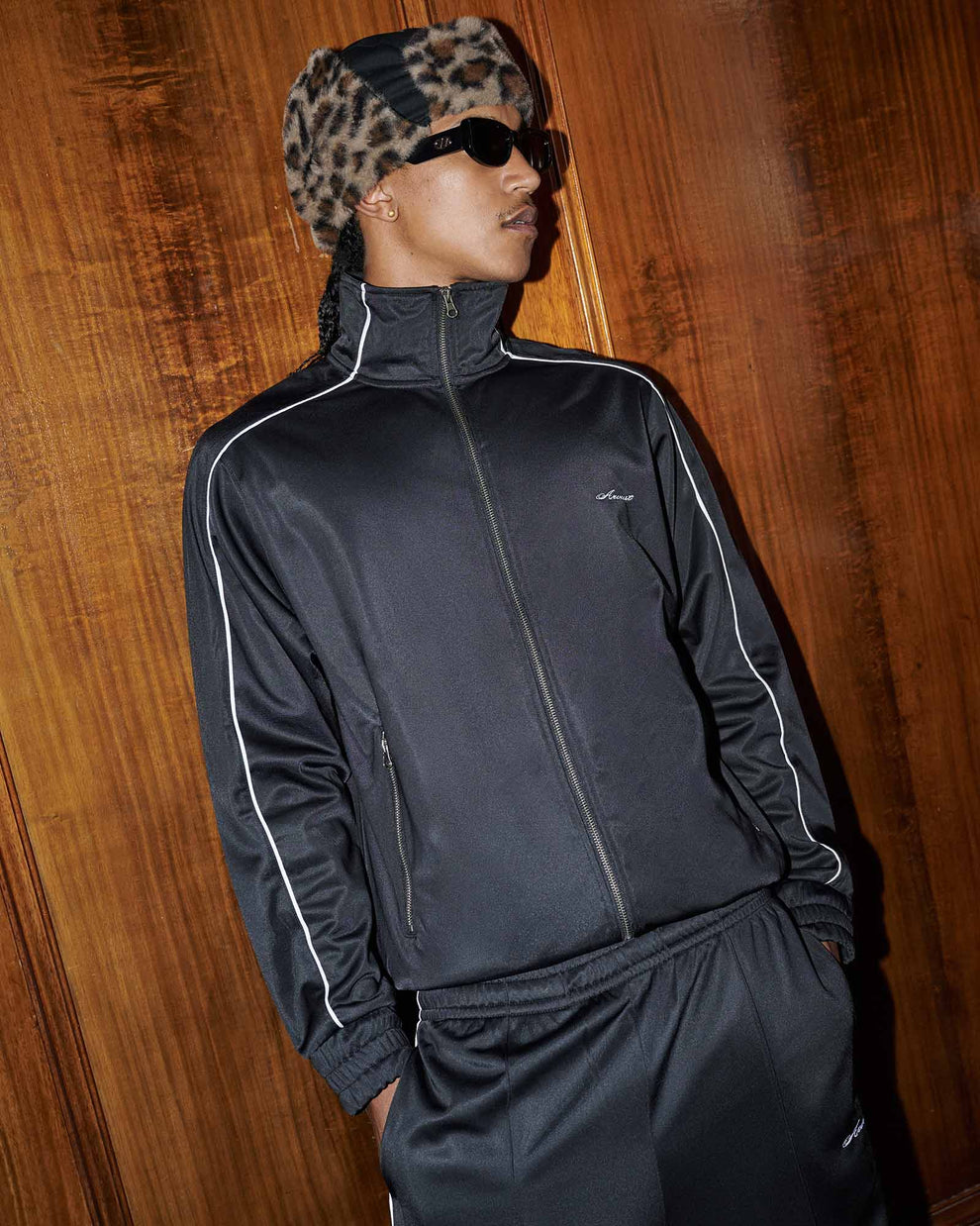 Script Tricot Track Jacket – General Pants Co.