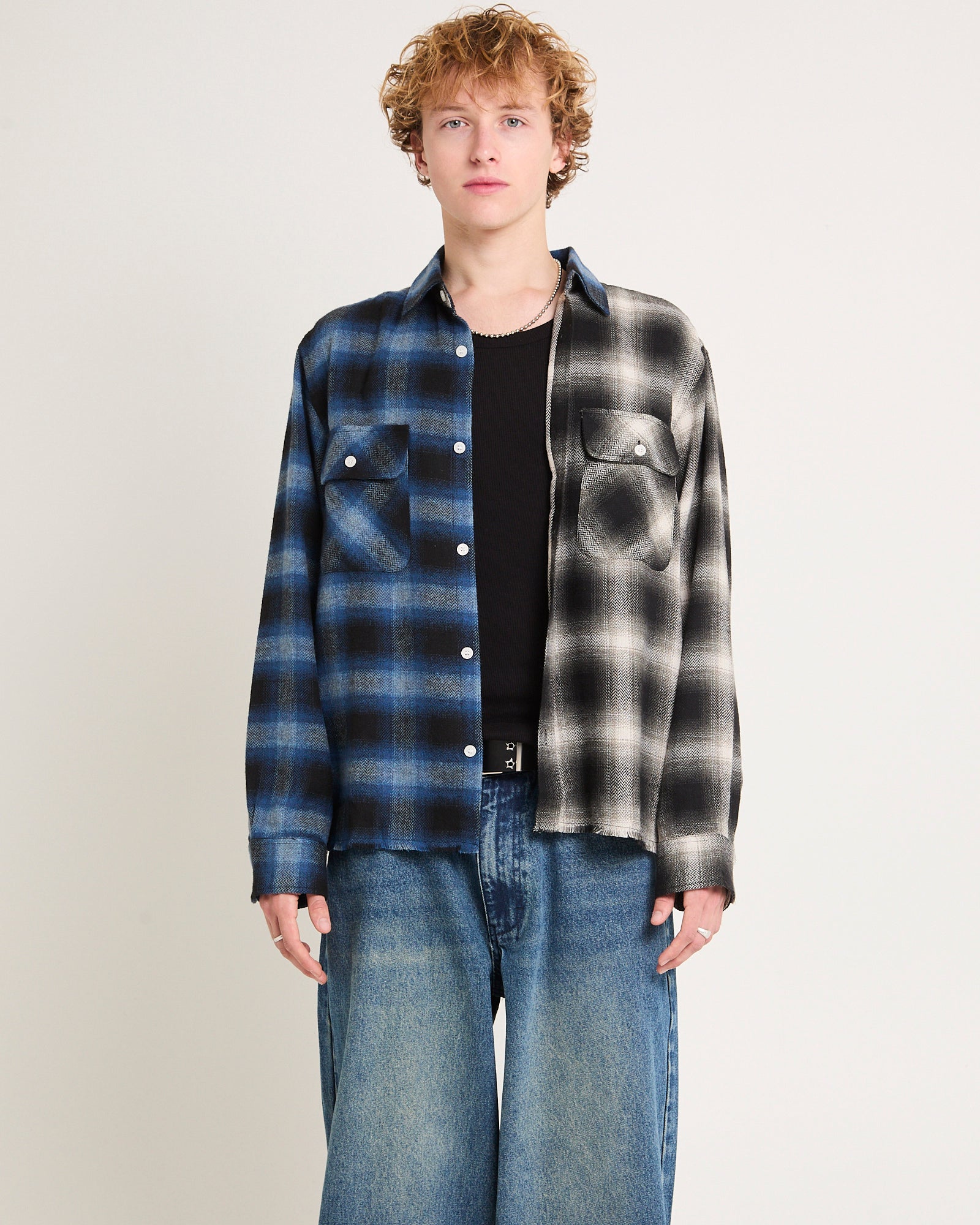 Split Flannel Long Sleeve Shirt – General Pants Co.