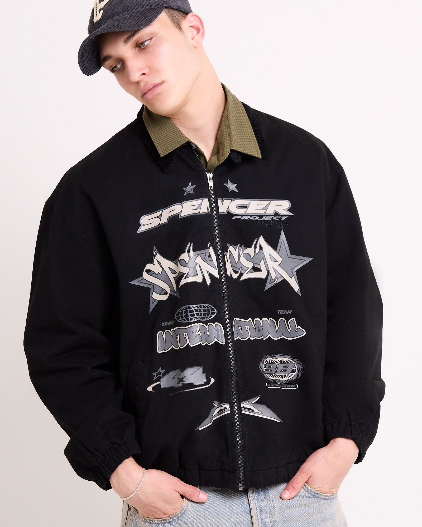 Stacked Logo Jacket – General Pants Co.