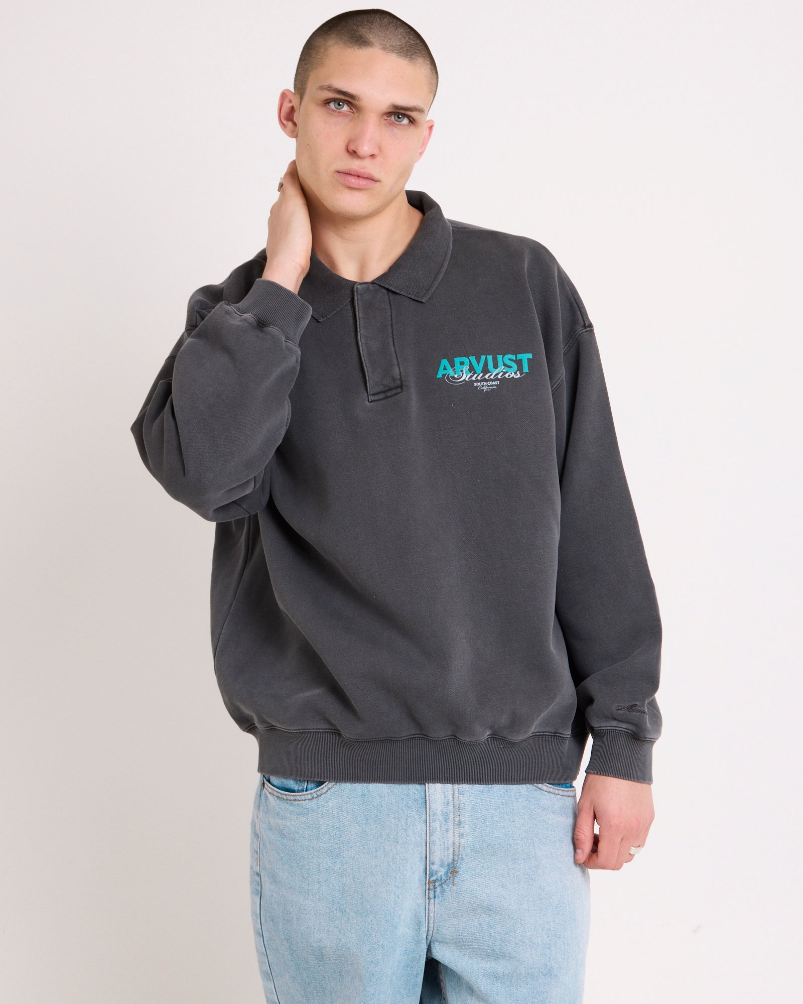 Studio Fleece Polo – General Pants Co.