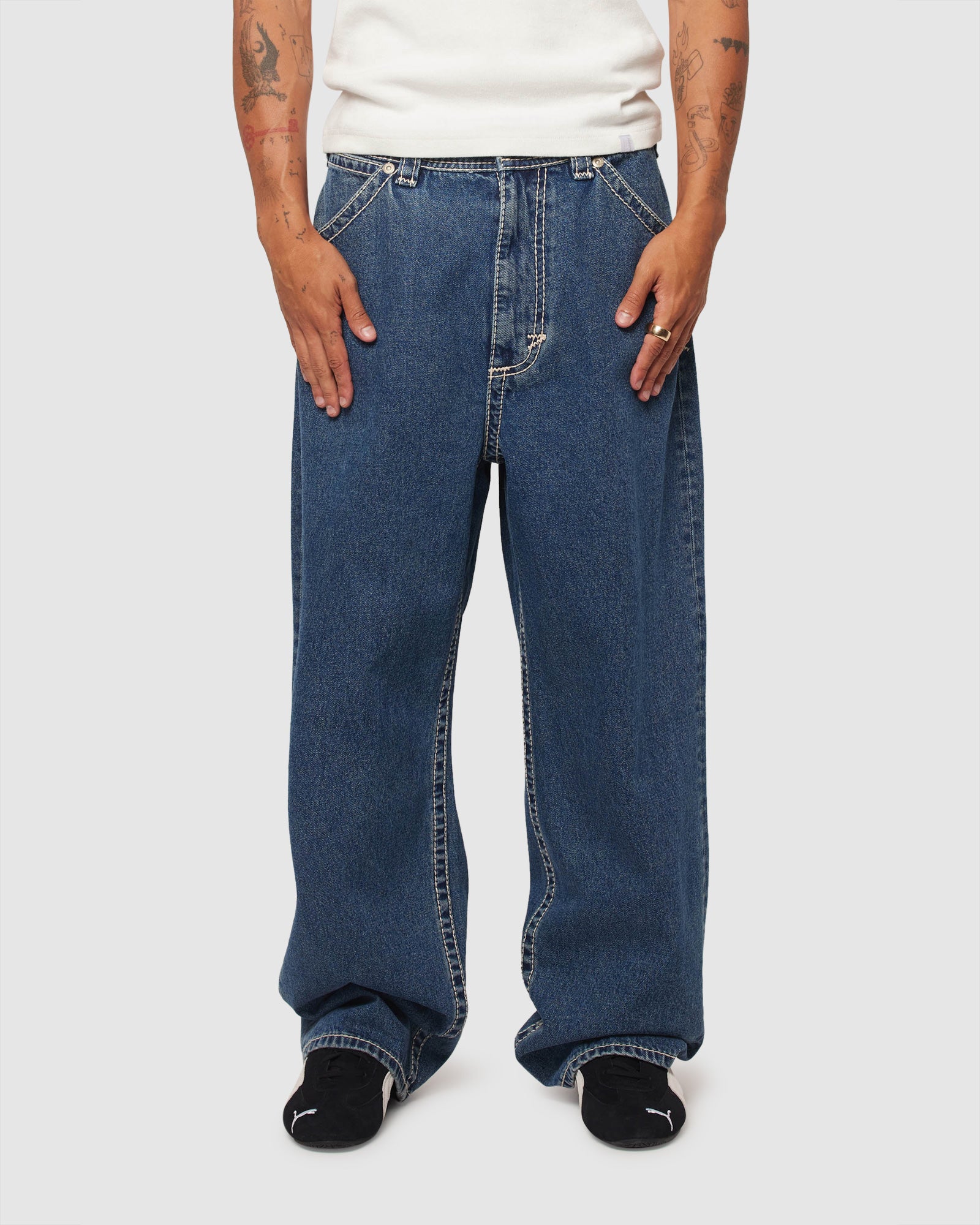 A6 Big Stitch Denim Jeans Rio – General Pants Co.