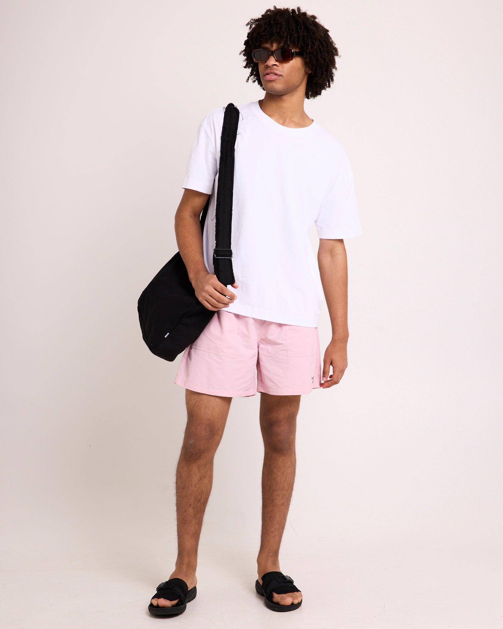 Relaxed Fit 6" Vintage 1983 Flag Swim Shorts – General Pants Co.