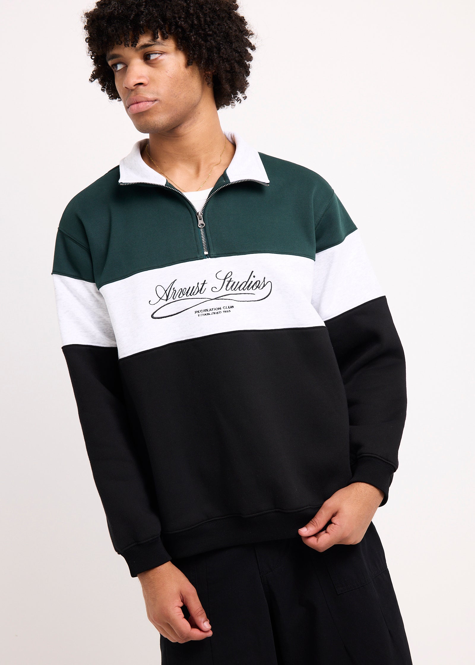 College Quarter Zip Jacket – General Pants Co.