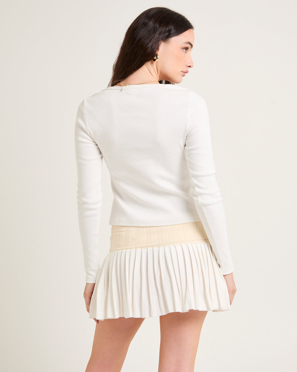 Maddy Button Asymmetric Top – General Pants Co.