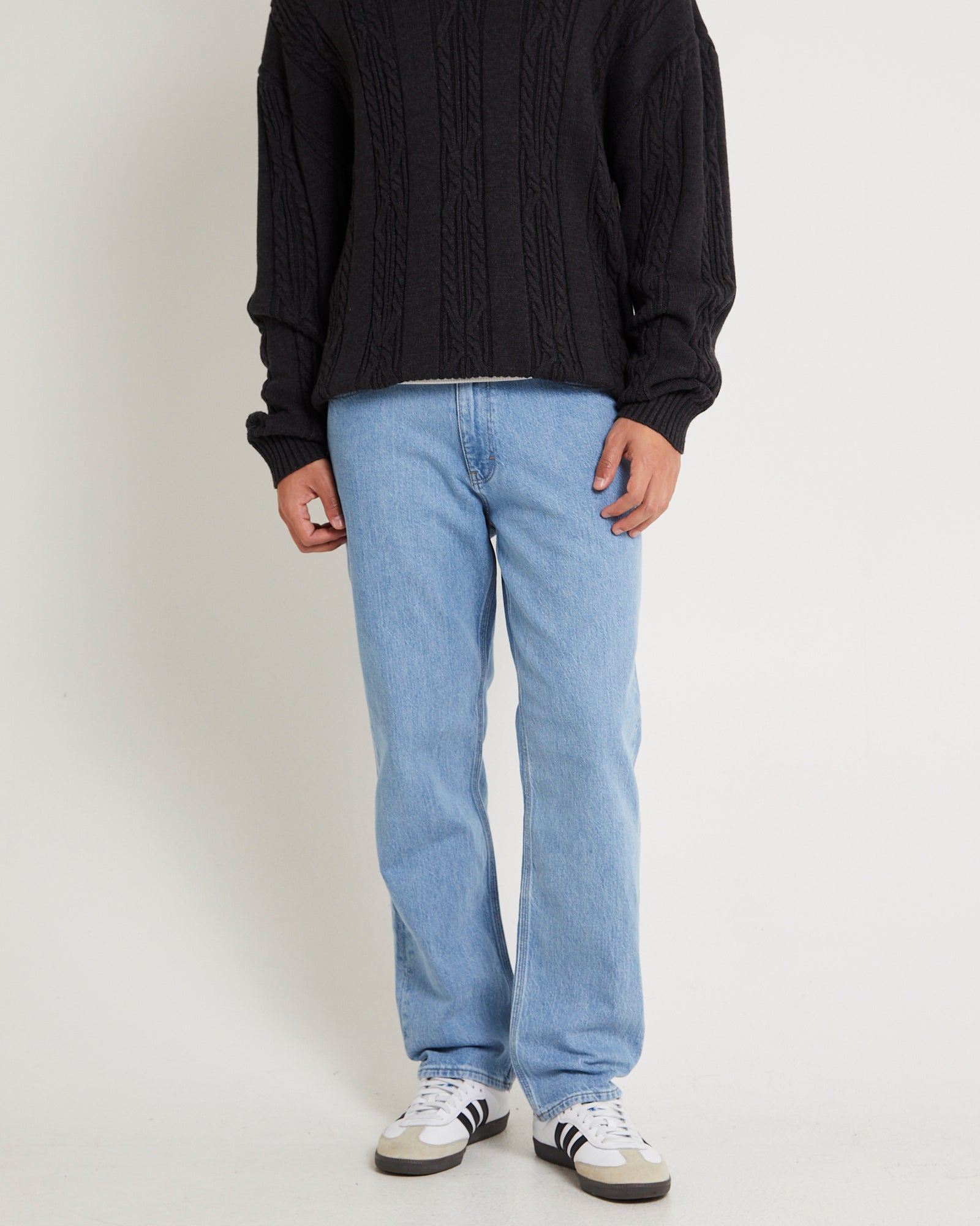 L-Three Straight Denim Jeans – General Pants Co.