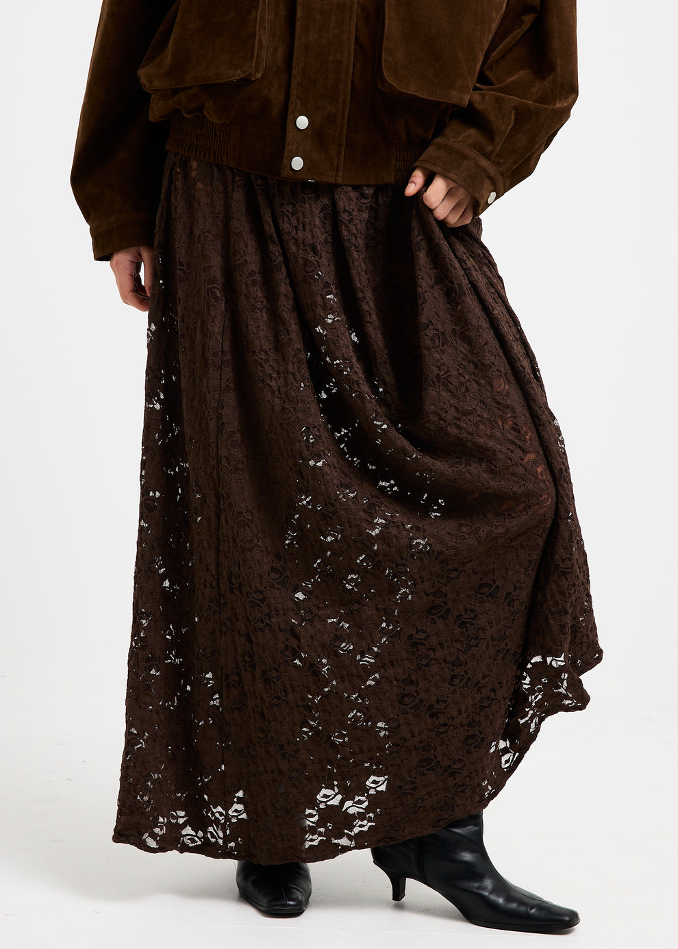 Sigrid Lace Maxi Skirt – General Pants Co.