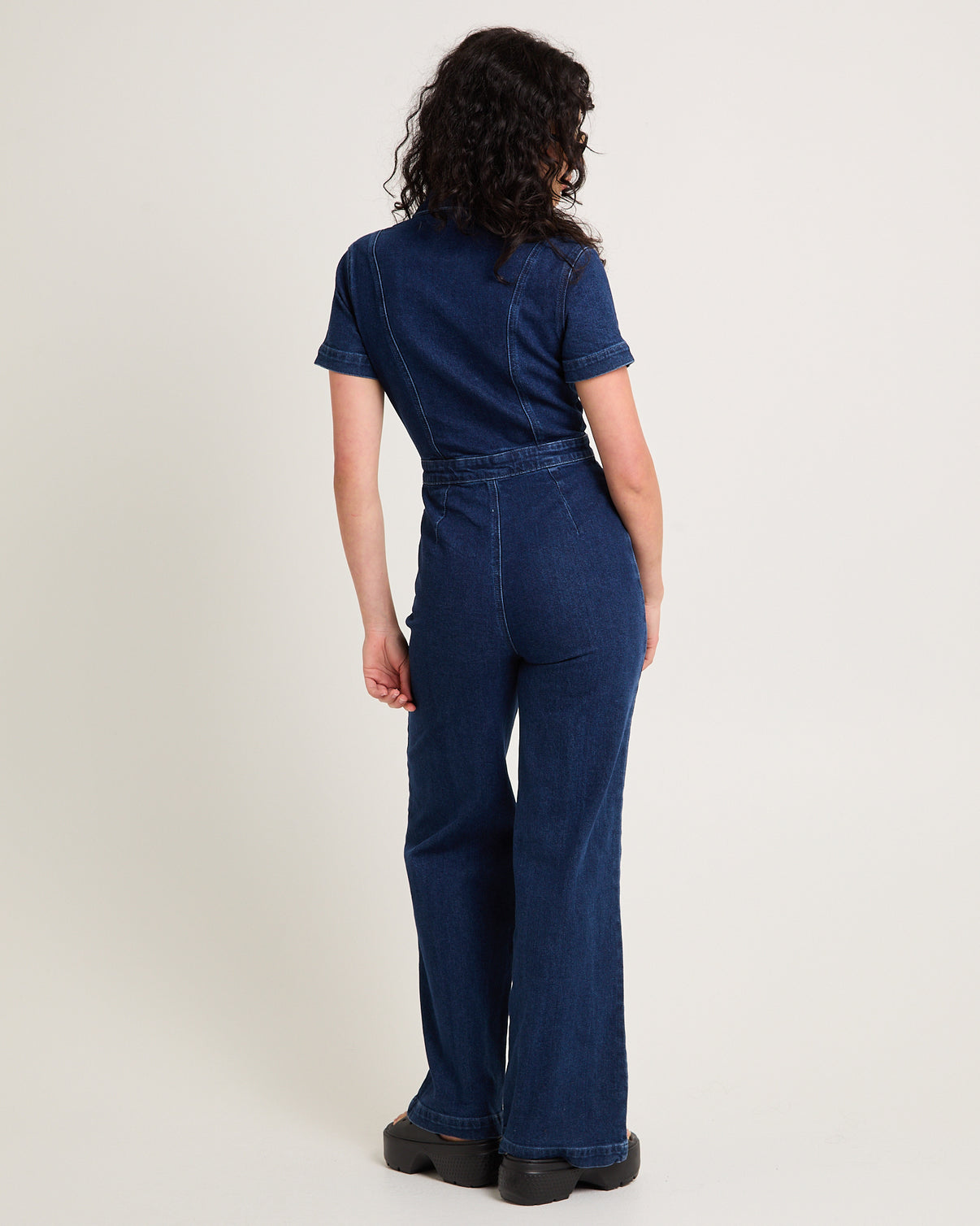 Nikki Denim Maxi Boiler Suit – General Pants Co.