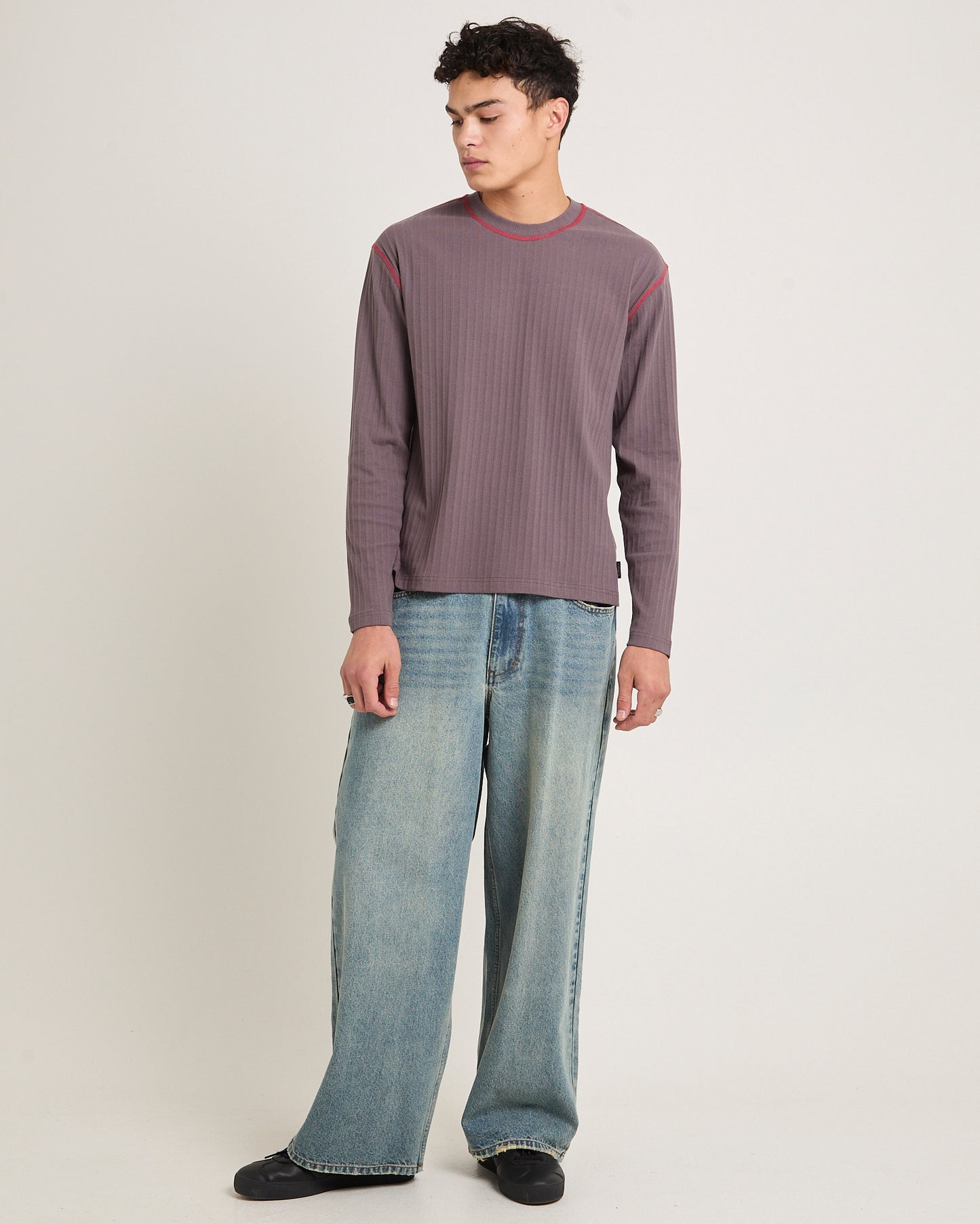 CCTV Rib Long Sleeve Shirt – General Pants Co.