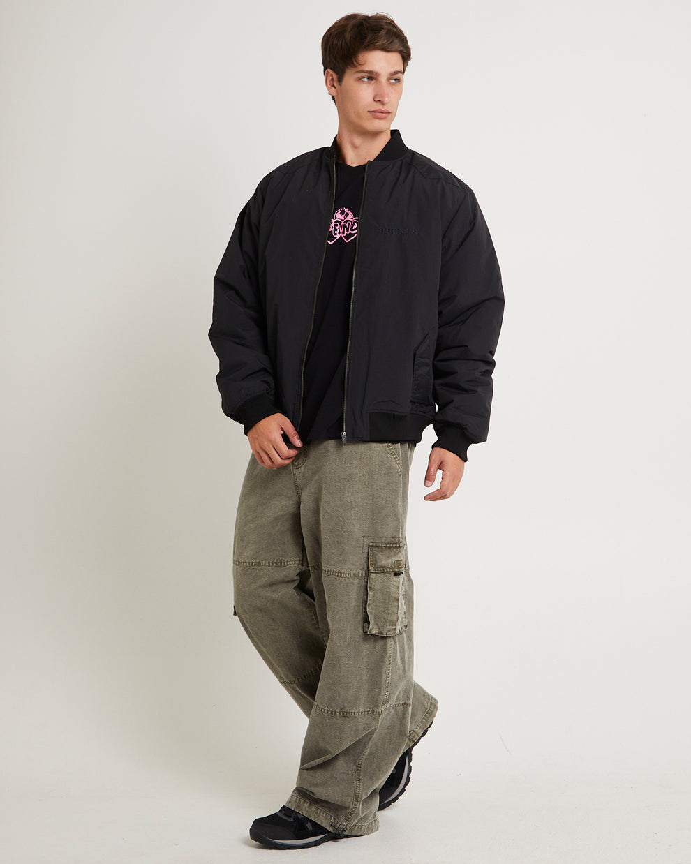 No More Bombs Bomber Jacket – General Pants Co.