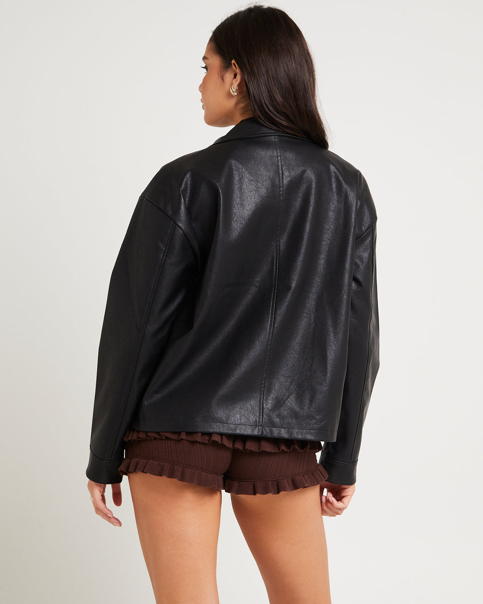 Clara Clean PU Jacket – General Pants Co.