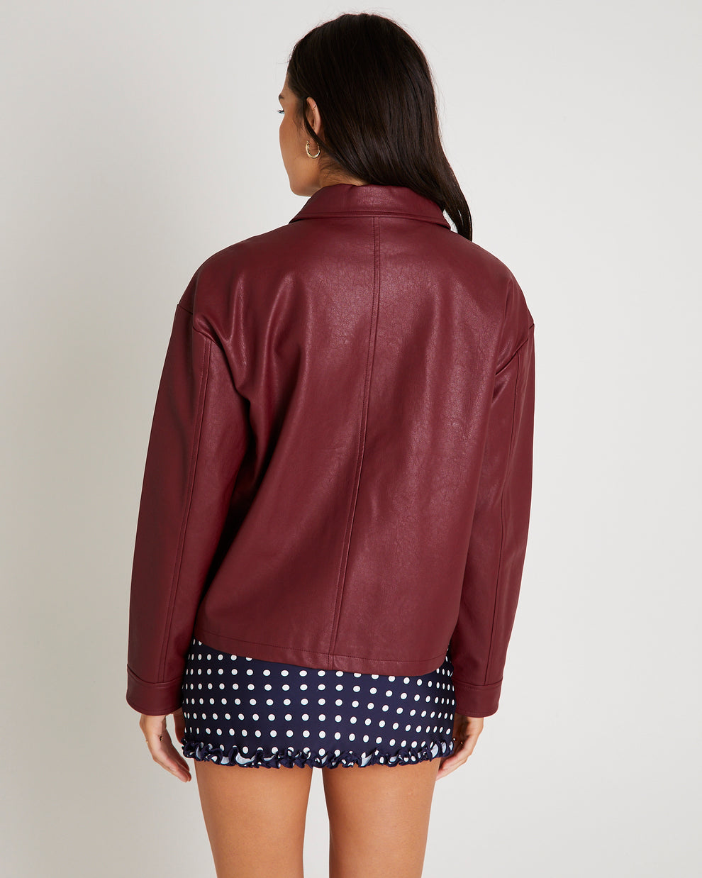 Clara Clean PU Jacket – General Pants Co.