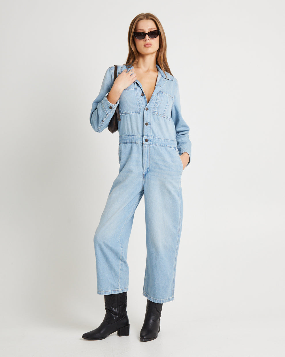 Iconic Denim Jumpsuit – General Pants Co.