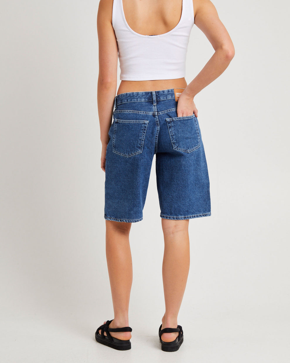 Lea Denim Jorts – General Pants Co.