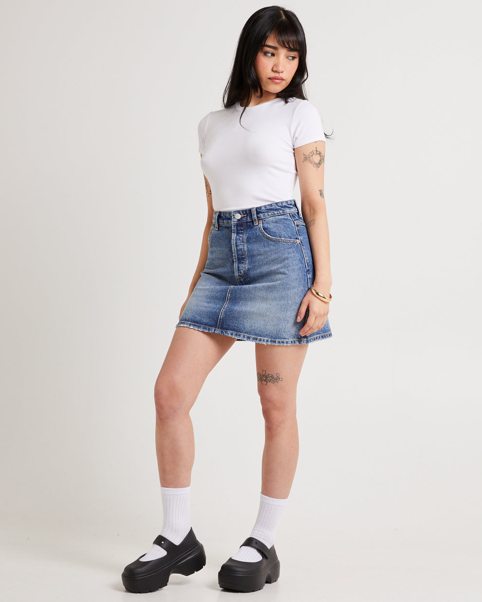 Classic Denim Mini Skirt Christy – General Pants Co.