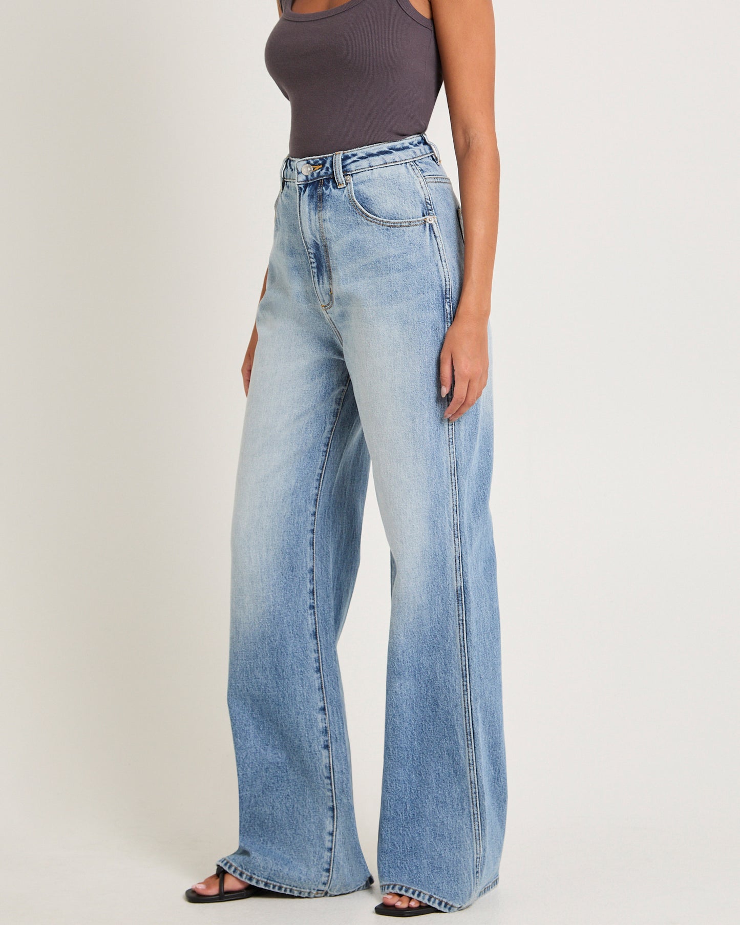 Studio Flare City Lights Denim Jeans – General Pants Co.