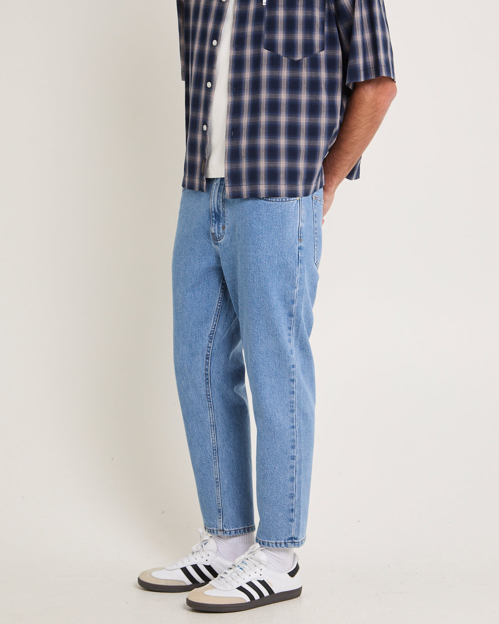 A3 Crop Denim Jeans Simon – General Pants Co.