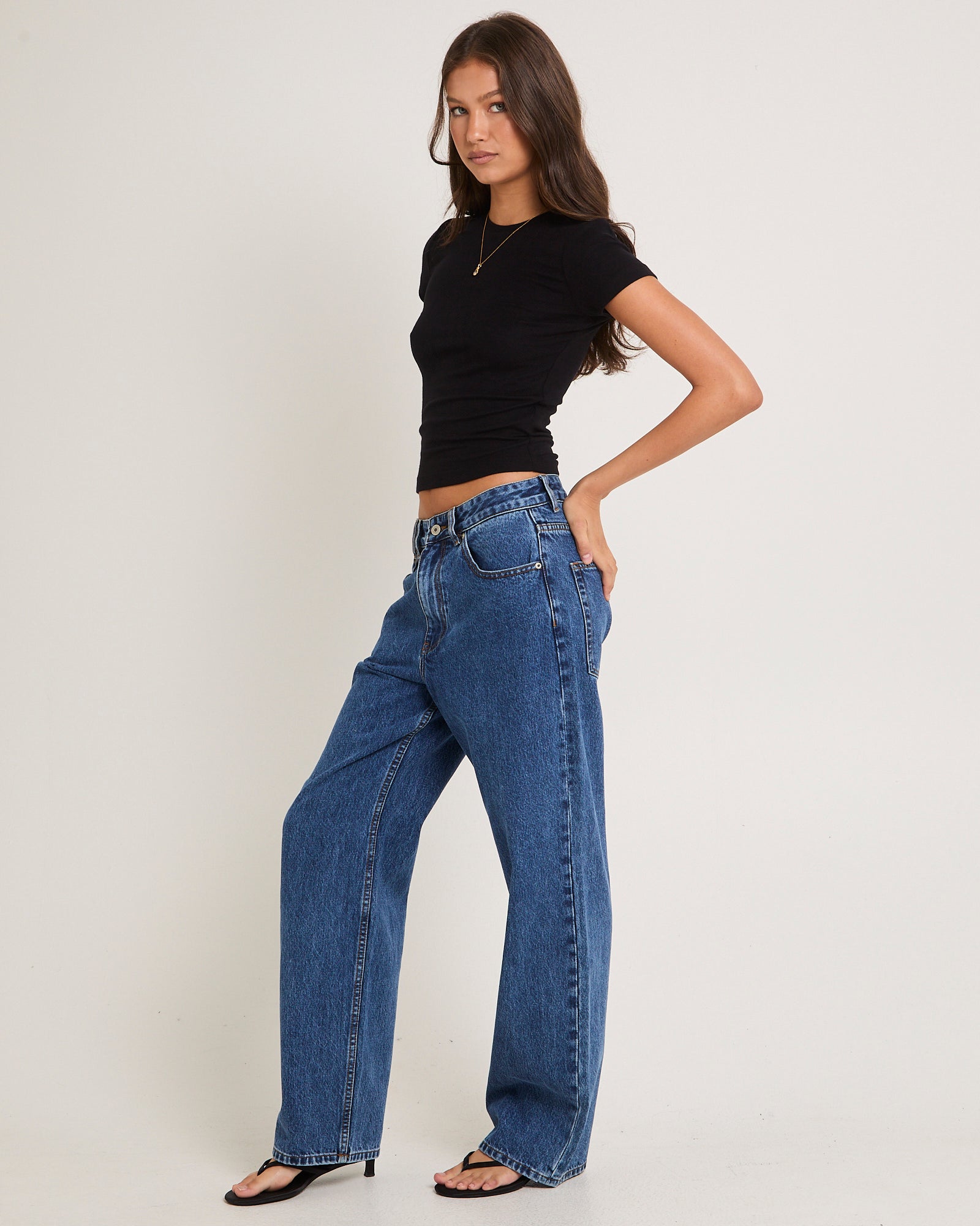 Bobby Baggy Dad Denim Jeans Petite – General Pants Co.