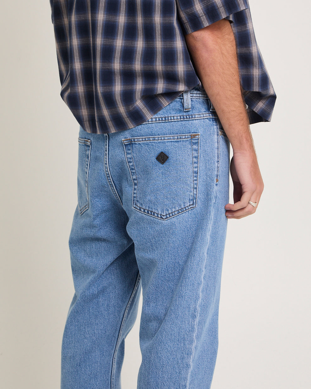 A3 Crop Denim Jeans Simon – General Pants Co.