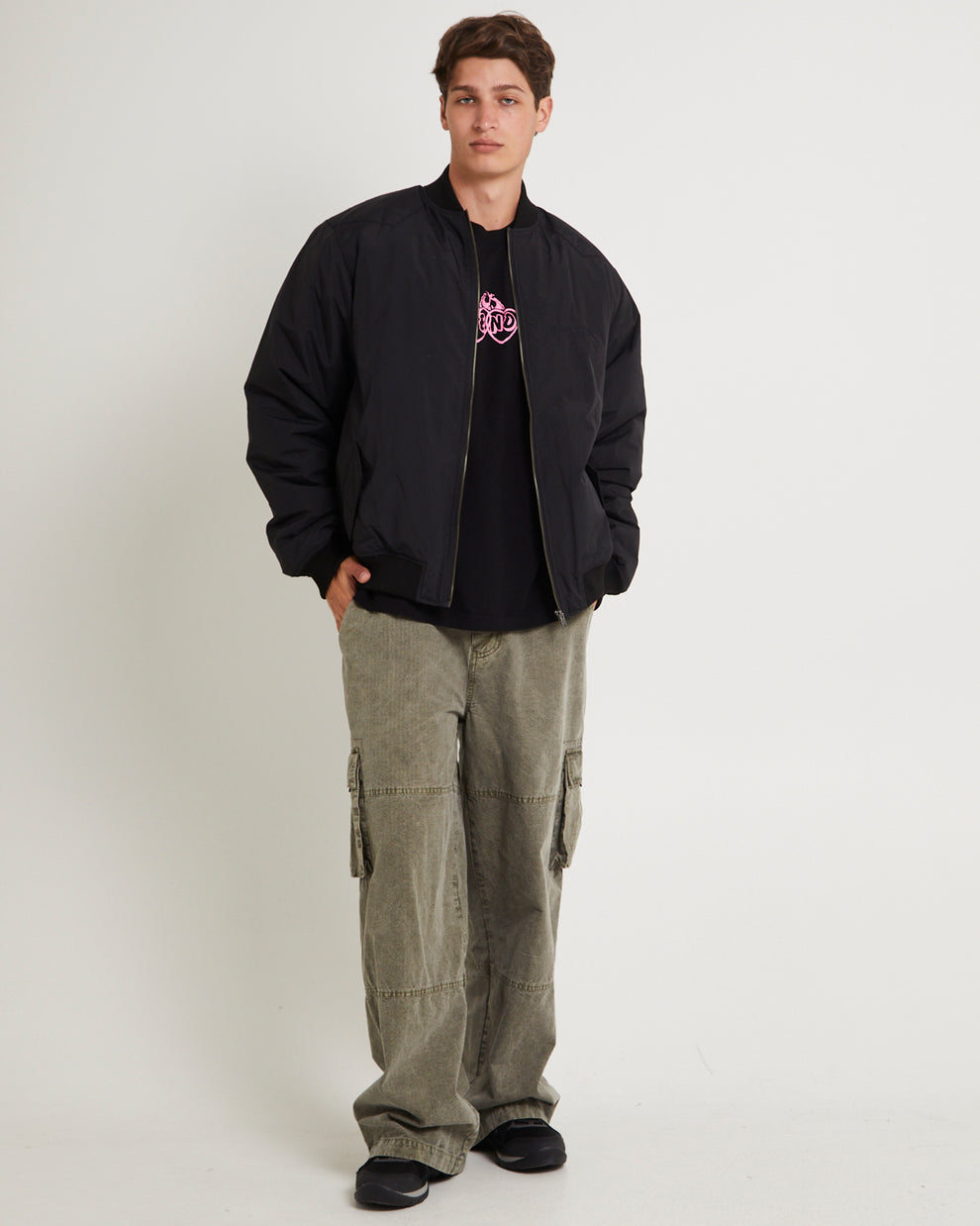 No More Bombs Bomber Jacket – General Pants Co.