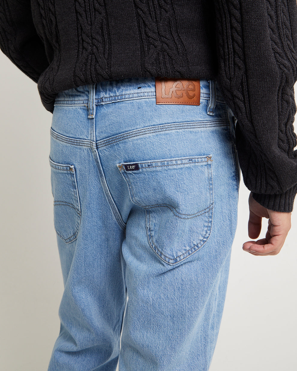 L-Three Straight Denim Jeans – General Pants Co.