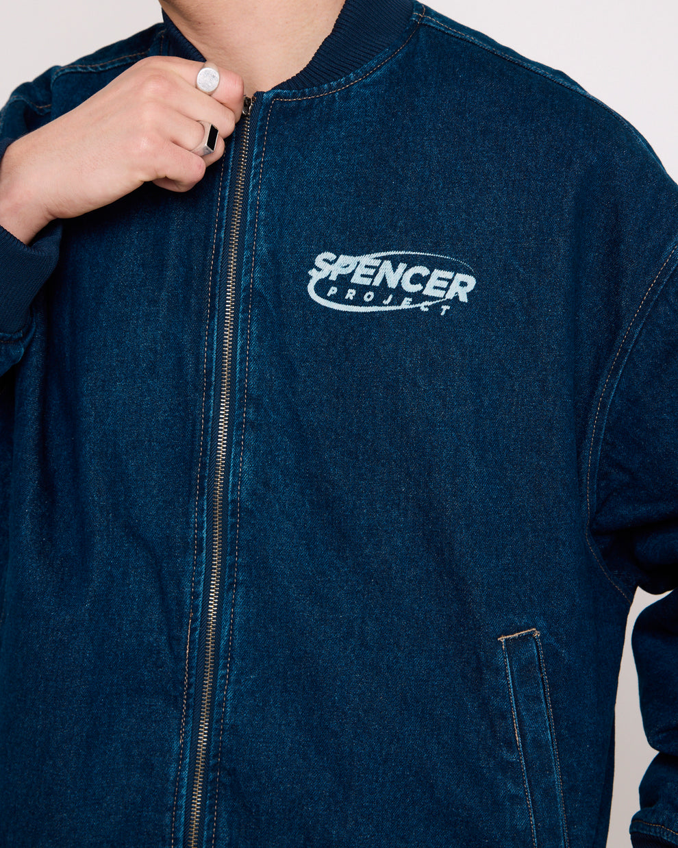 Raven Denim Bomber Jacket – General Pants Co.